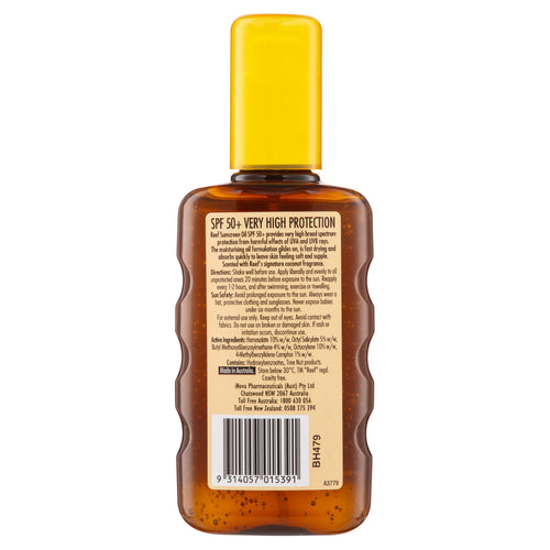 REEF Sunscreen Oil Spray SPF50 220ml – Pharmacy Depot