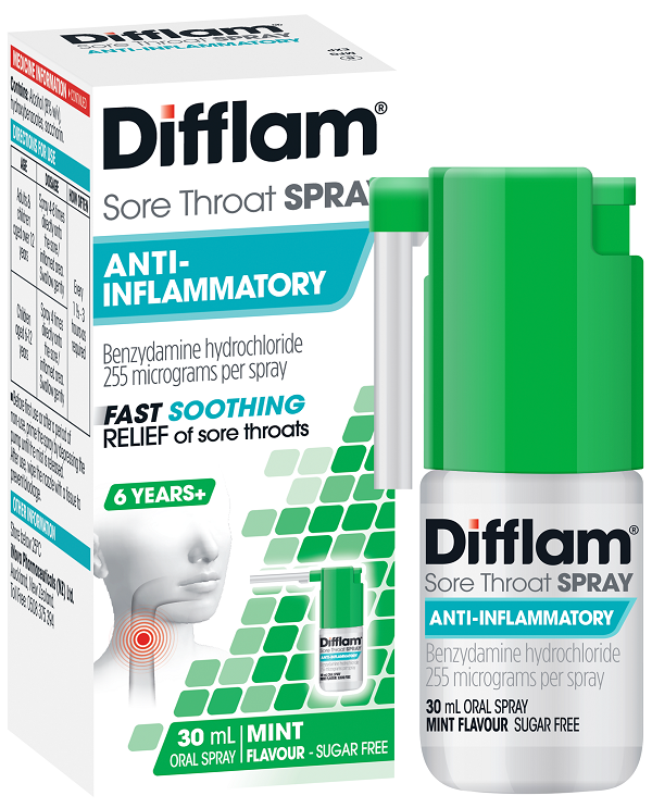 Difflam Sore Throat Spray 30ml - Pharmacy Depot