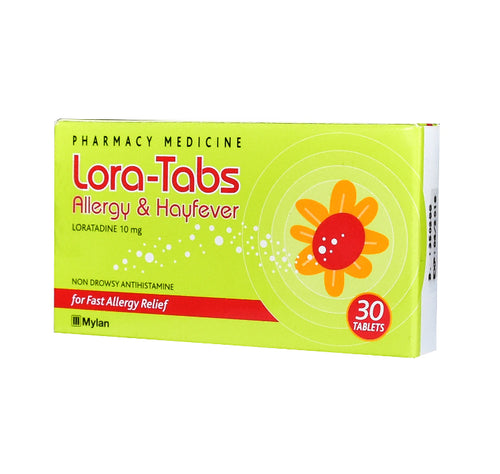 Lora-Tabs (Loratadine) 10mg 30s – Pharmacy Depot