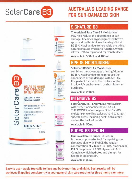 SOLARCARE B3 PUMP 500ml - Pharmacy Depot